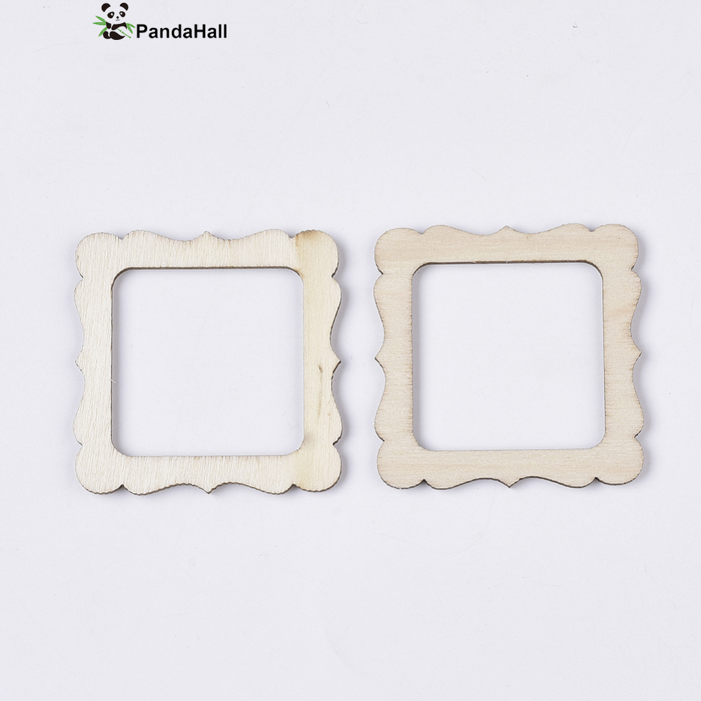 Laser Cut Wood Shapes, Unfinished Wooden Embellishments, Wooden Linking ...