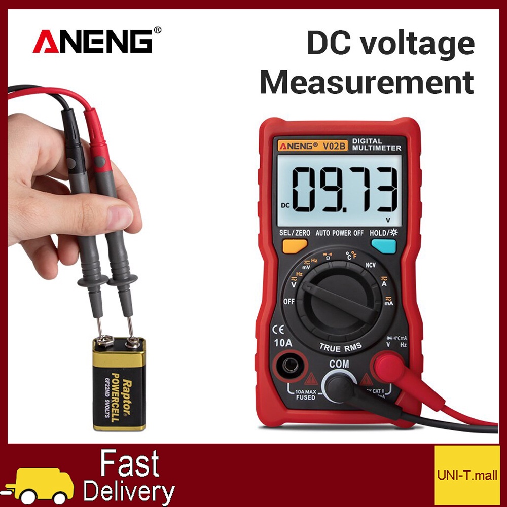 ANENG V02B Analog Multimeter Digital EsrMeter Transistor Tester ...