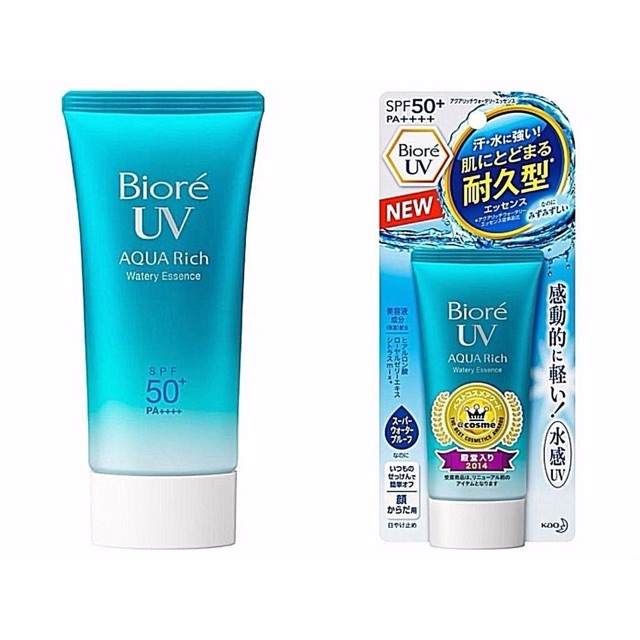 Authentic Biore UV Aqua Rich Watery Gel SPF 50+ | Shopee Philippines