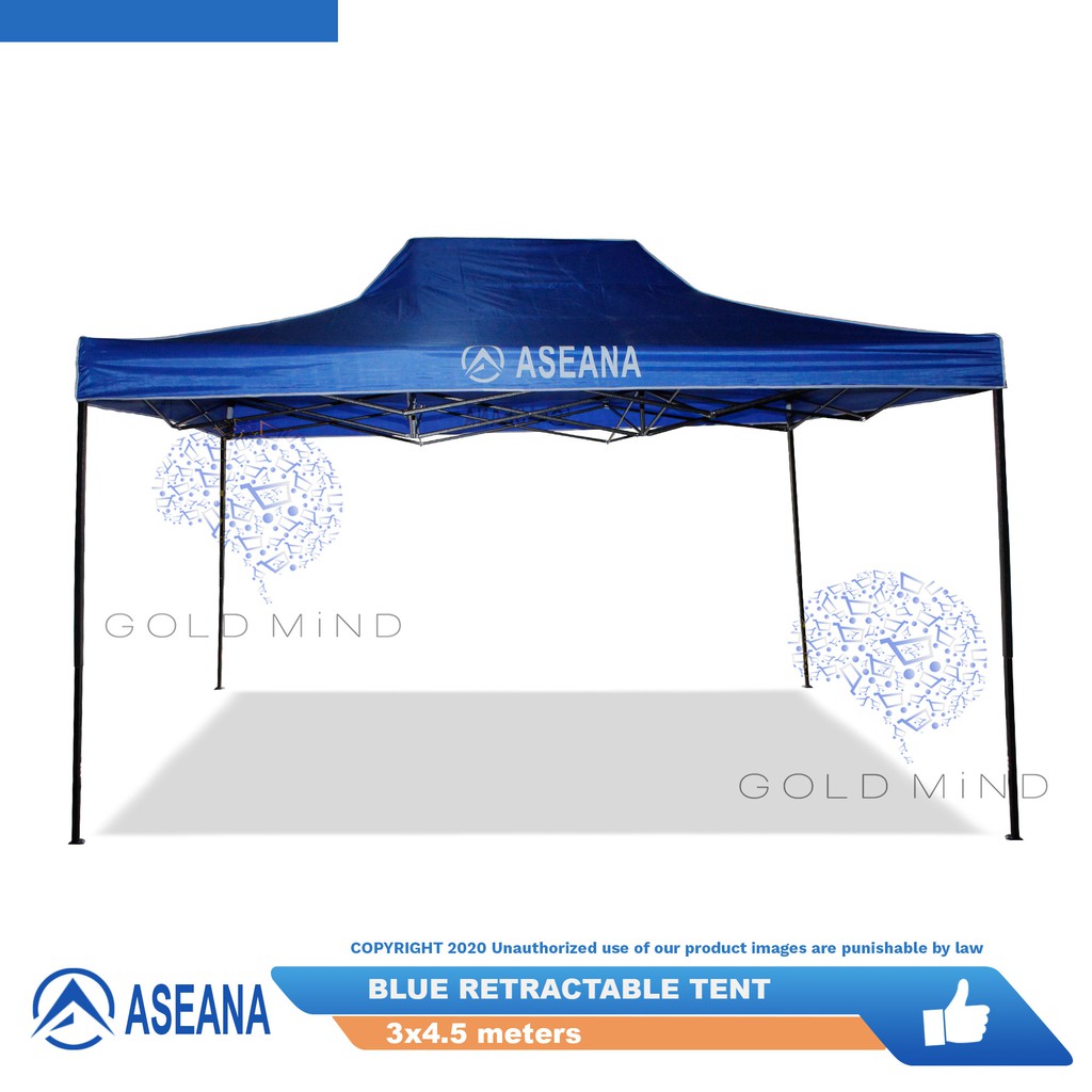Aseana 3X4.5 Meter Portable Retractable Tent Outdoor Frame Included ...