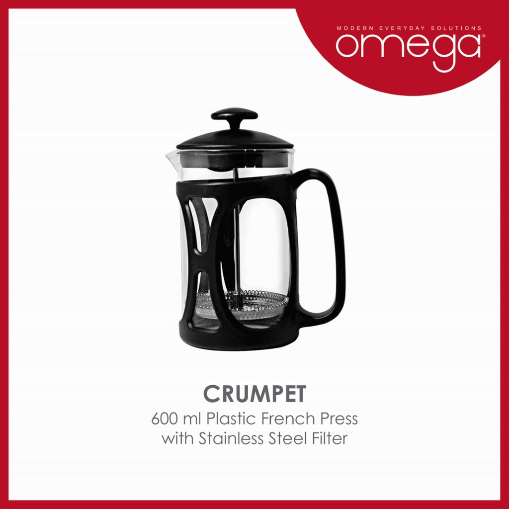 Omega Houseware Crumpet Coffee & Tea Maker French Press | Shopee ...