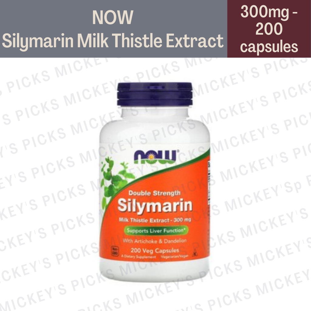 Now, Silymarin, Milk Thistle Extract, 300 mg | Shopee Philippines
