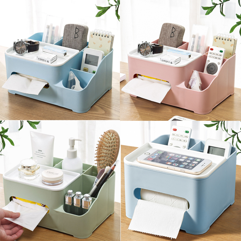 Tissue Box Tissue Holder Desktop Storage Box Living Room Dining Table ...