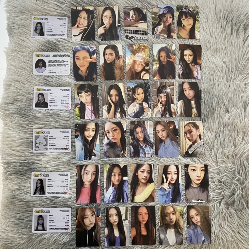 NEW JEANS 1ST EP OFFICIAL PHOTOCARDS | Shopee Philippines