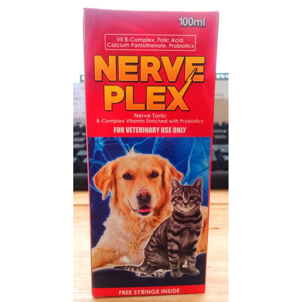 [VET SUPPORT] 1box 100ml Nerve Plex Vitamin Supplement For Dog&Cat ...