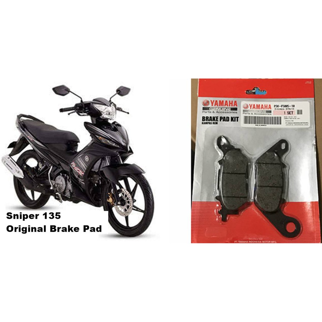 Yamaha Sniper 135 Brake Pad(Original) | Shopee Philippines