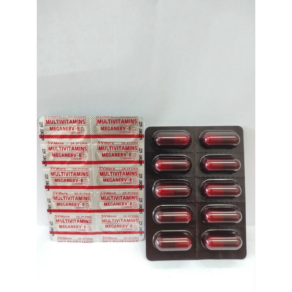Meganerv E Capsule - 20s | Shopee Philippines
