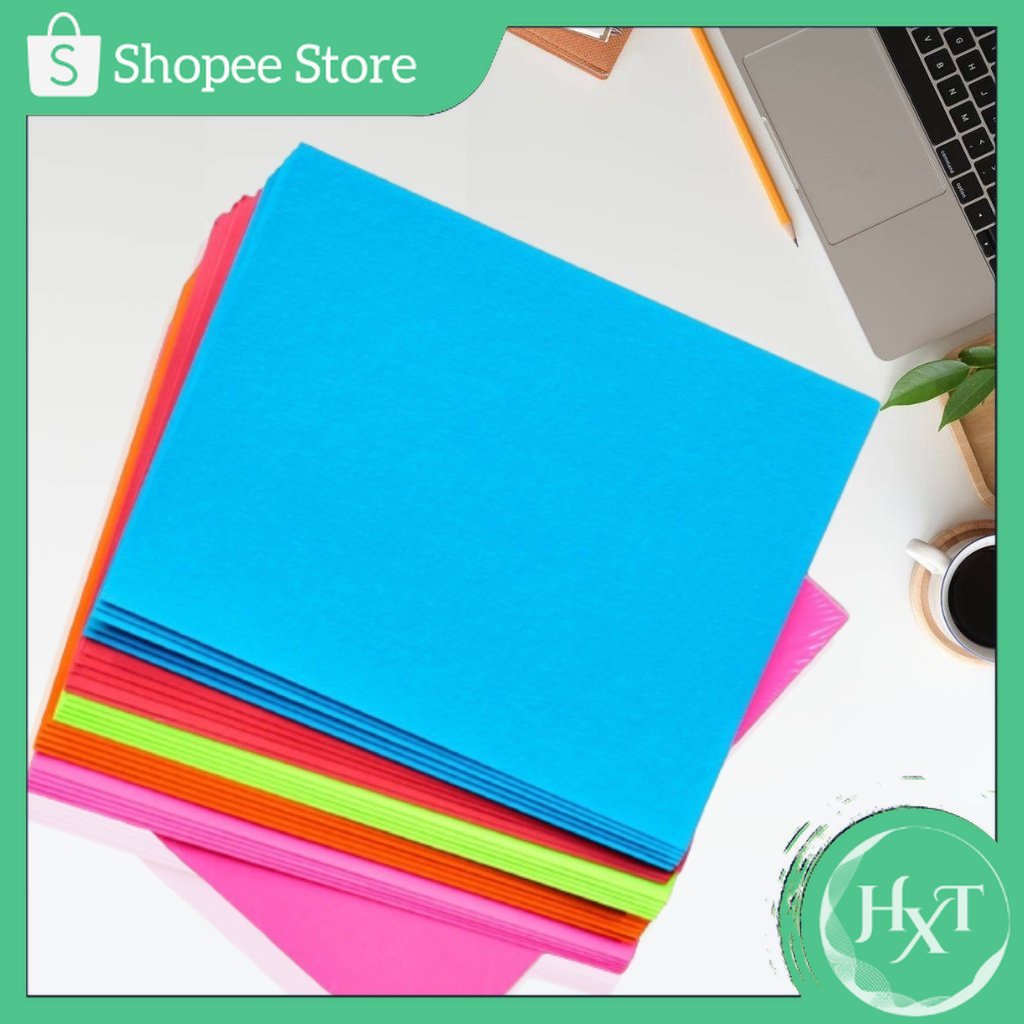 HXT Colored Paper / Long Short A4 Colored Paper / Color Paper / Multi ...