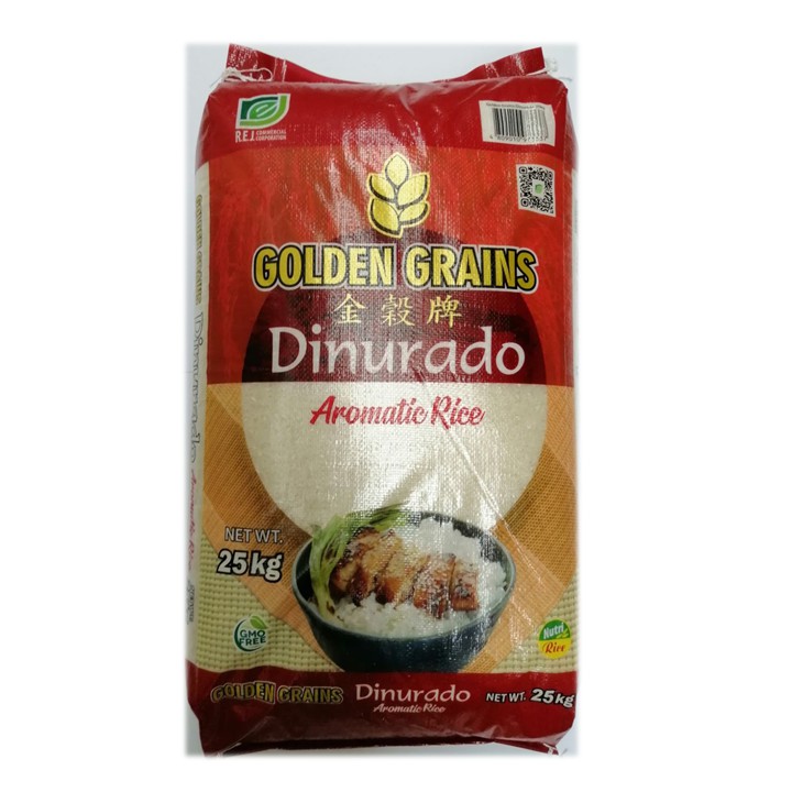 Golden Grains Dinurado Rice 25kg | Shopee Philippines