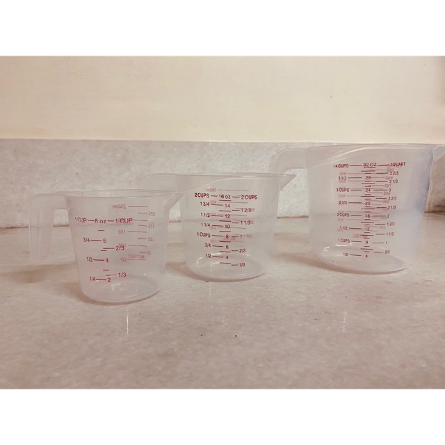 PLASTIC LIQUID MEASURING CUP | Shopee Philippines