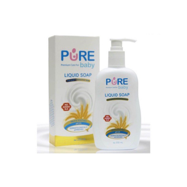 Pure BABY LIQUID SOAP 230ML | Shopee Philippines