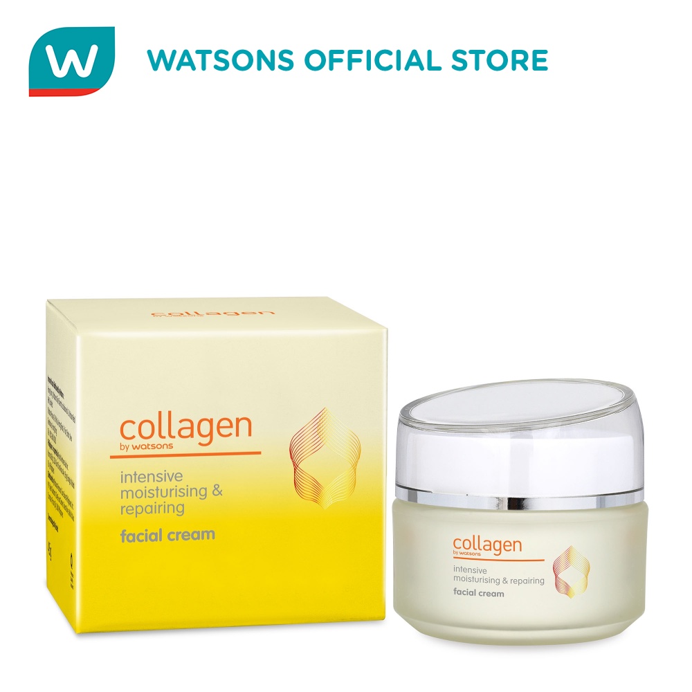 COLLAGEN BY WATSONS Intensive Moisturising & Repairing Facial Cream 45g ...