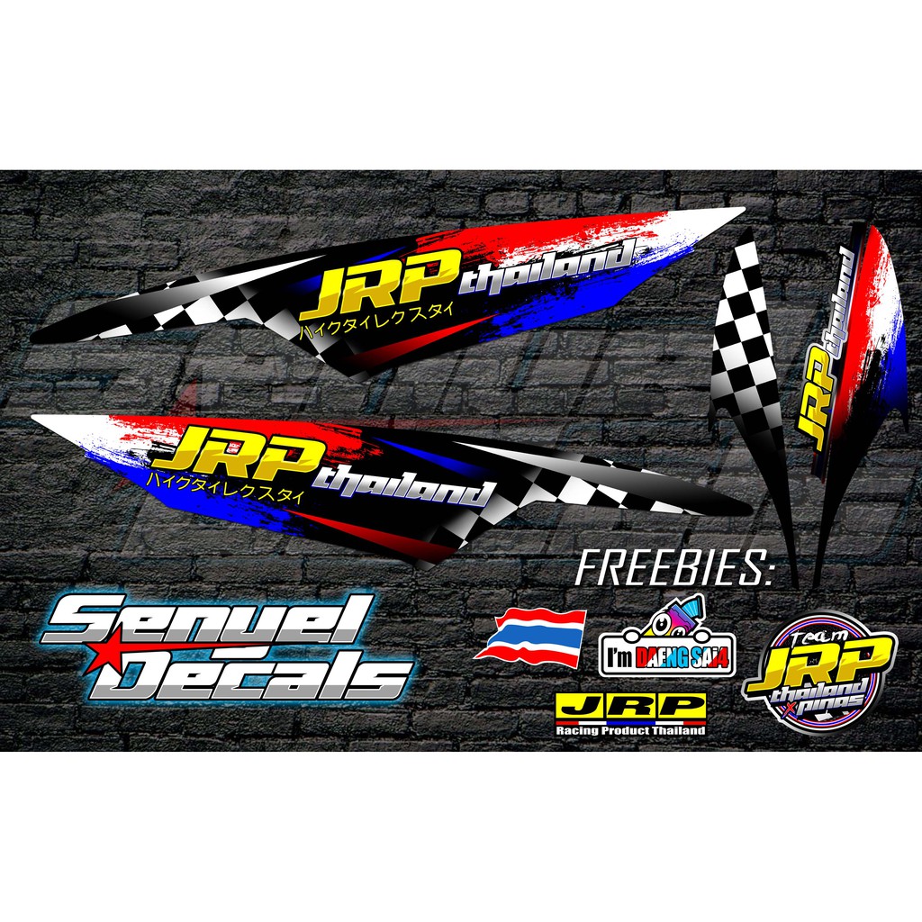 MIO 1 JRP THAILAND DECALS | Shopee Philippines