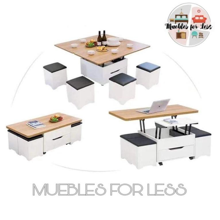 4 Seater Expandable Center Table | Shopee Philippines