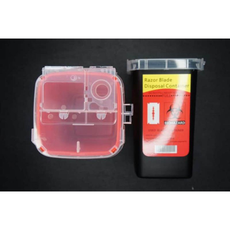 CONTAINER FOR RAZOR BLADE DISPOSAL COD | Shopee Philippines