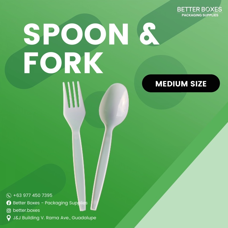 Plastic Spoo,Fork,Spork/Sfork | Shopee Philippines