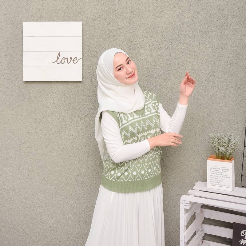 Korean VEST STYLE MONACO VEST KOREAN OVERSIZE VEST VEST Recent ROMPI ...