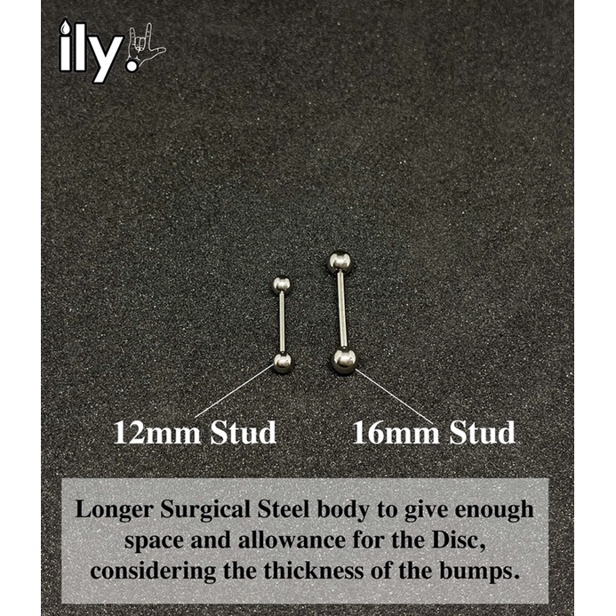 Piercing Disc Medical Grade | Set Available Disc and Stud | Shopee ...