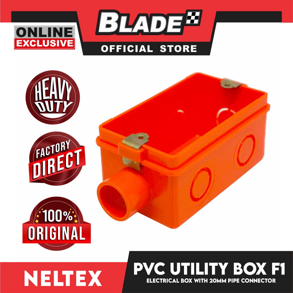 Neltex Powerguard PVC Utility Box F1 Electrical Box | Shopee Philippines