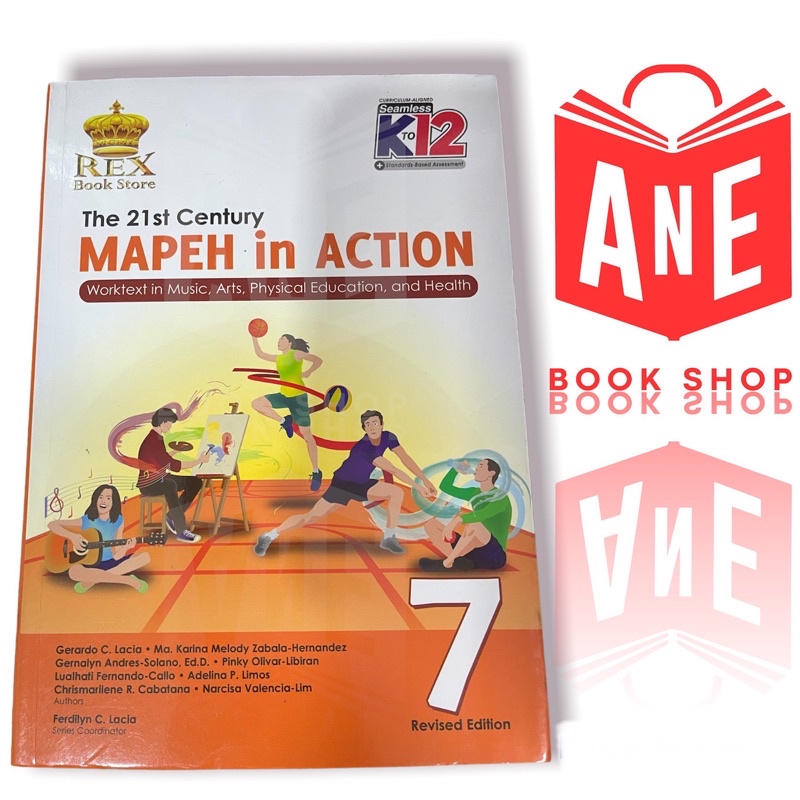 AUTHENTIC Grade 7 Kto12 The 21st Century MAPEH in Action Revised Ed by ...