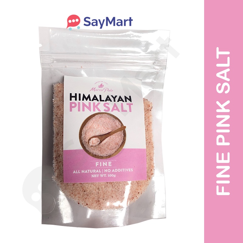 Marco Polo All-Natural Himalayan Salt Fine 100g | Shopee Philippines