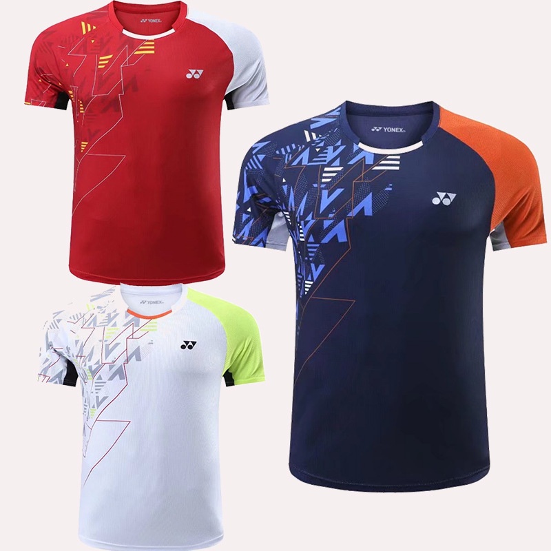 Yonex new badminton clothing men's and women's moisture-absorbing sweat ...