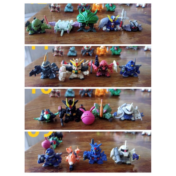 Mini Gundam Figures Batch 1 | Shopee Philippines