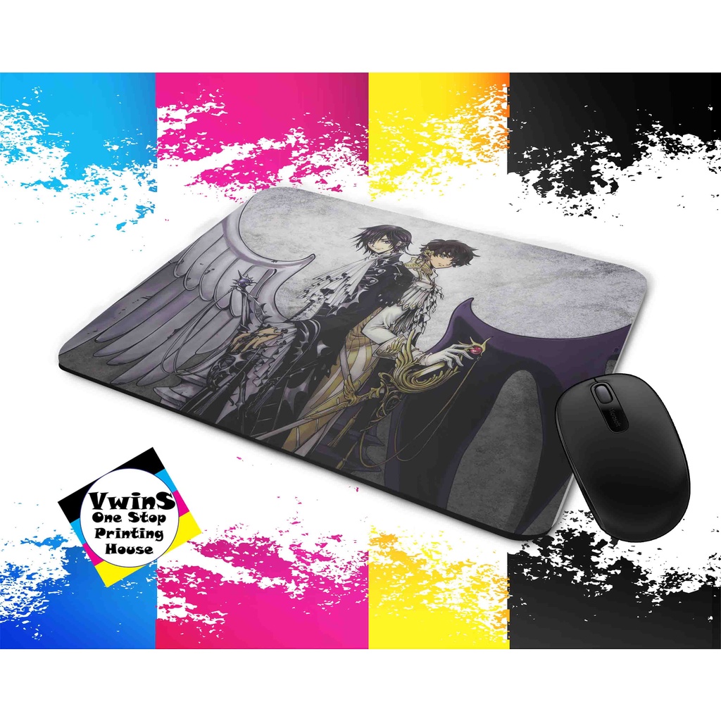Code Geass Design Mouse Pad! Code Geass Anime: Lelouch of the Rebellion ...