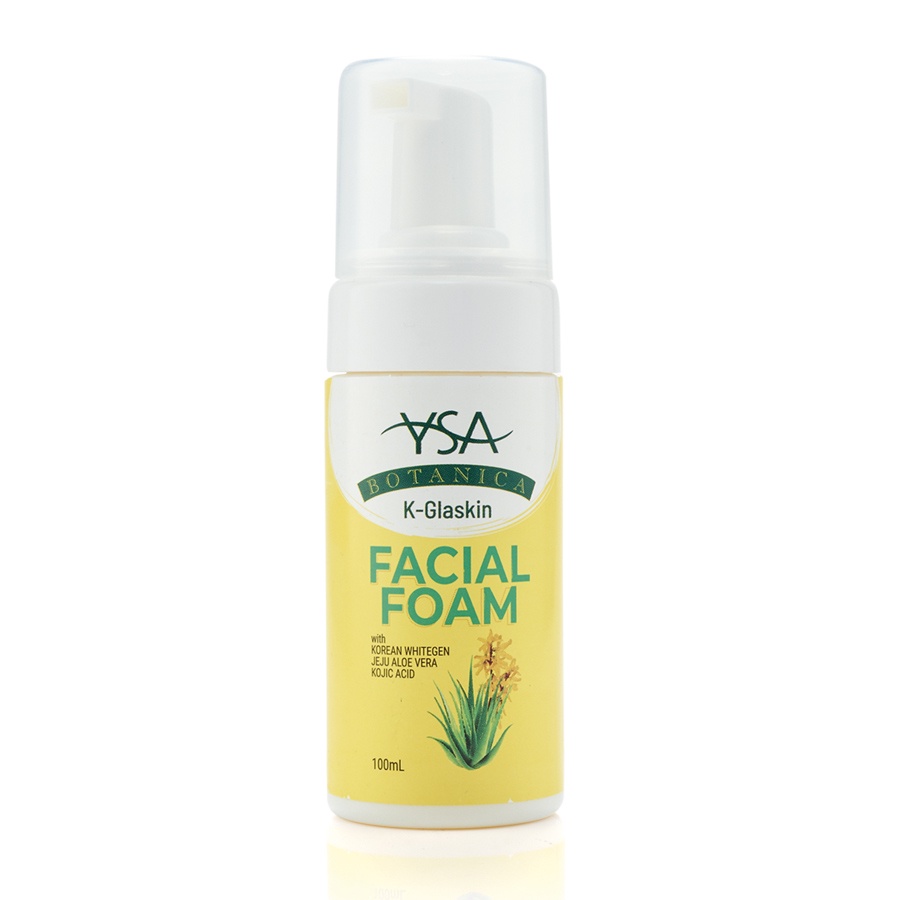 Klair YSA Botanica K-Glaskin Facial Foam with Korean White Gen+Jeju ...