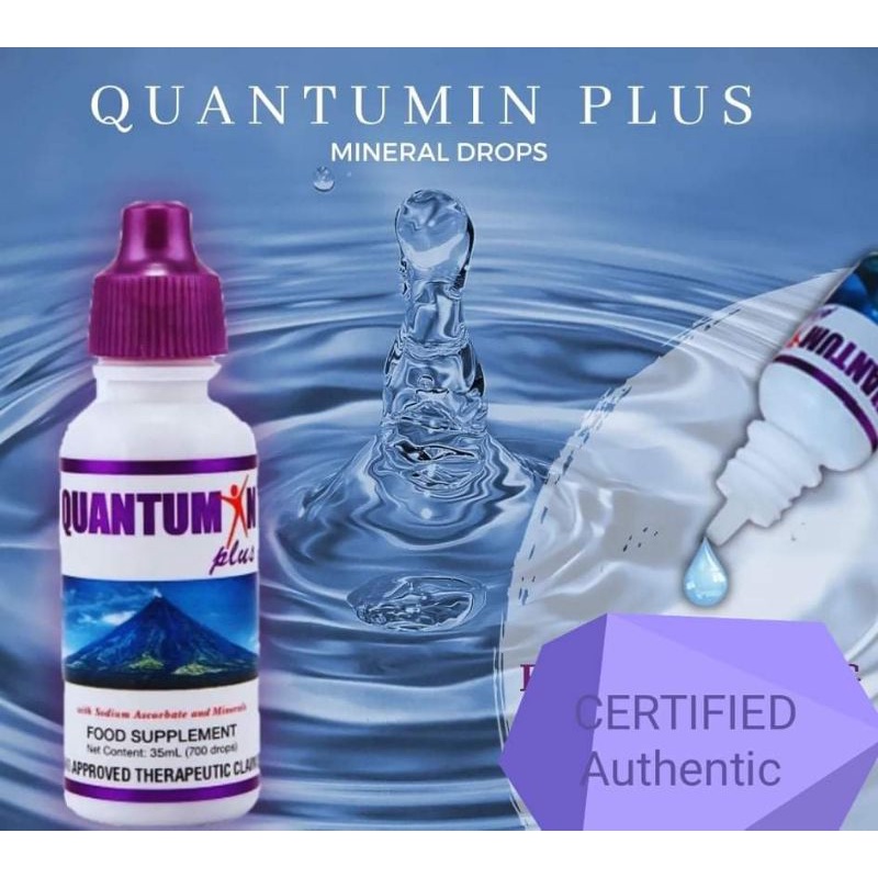 Authentic Quantumin Plus Minerals Supplements 35ml | Shopee Philippines