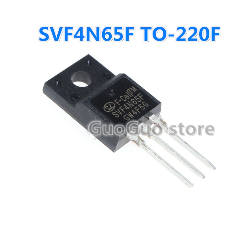 10pcs SVF4N65F TO-220F 4N65F TO220 4A 650V N-channel MOSFET Transistor ...