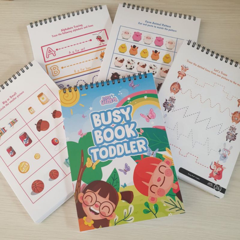 Toodler Busy Book / PreKindergarten Children Activity Book / Child ...