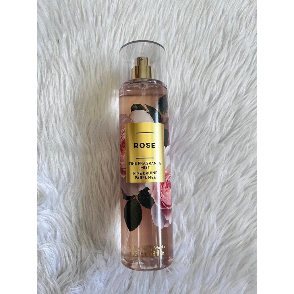 ORIGINAL Bath and Body Works Rose Fragrance Mist 236mL / 8fl oz (Canada ...