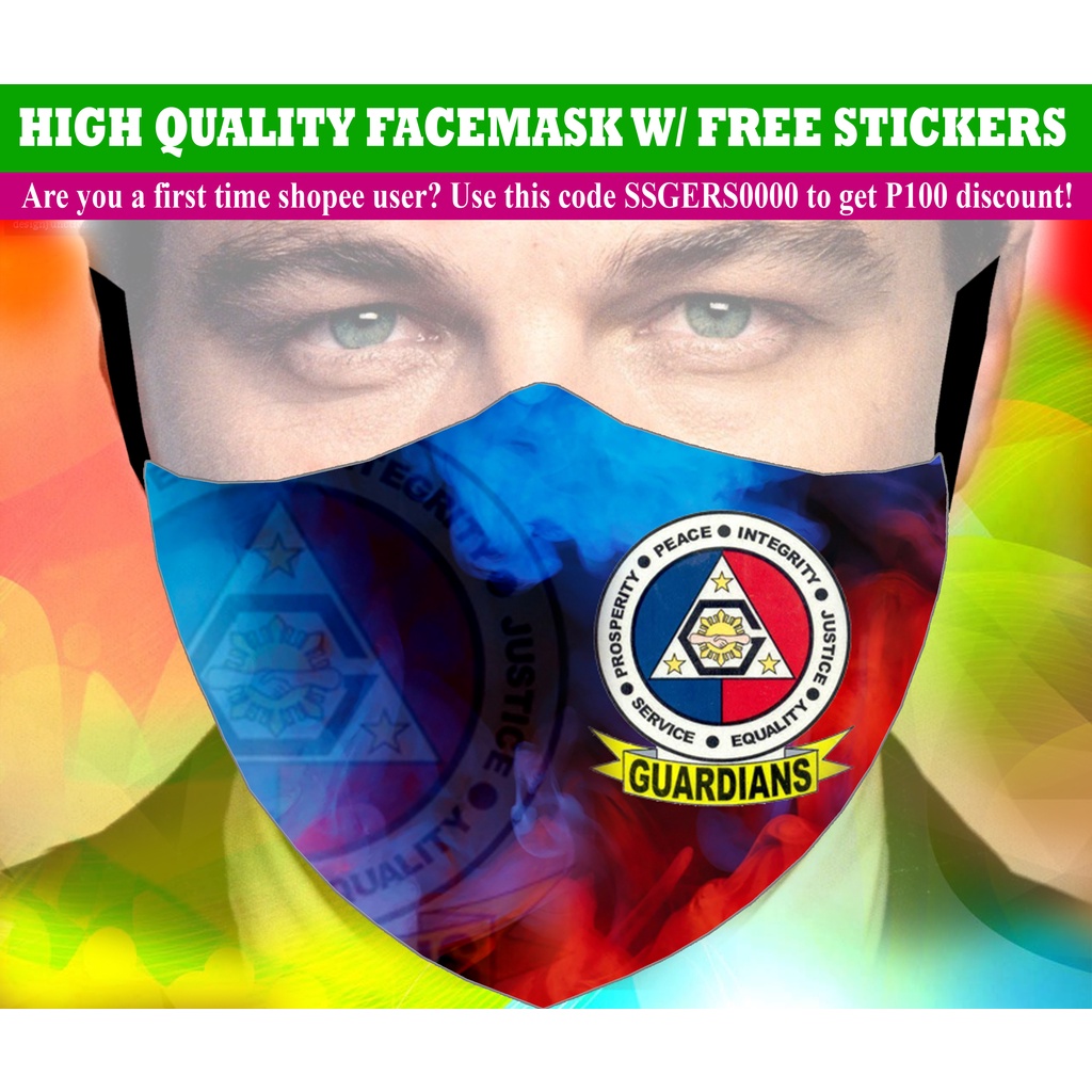 Guardians Facemask Reusable V1.1 | Shopee Philippines