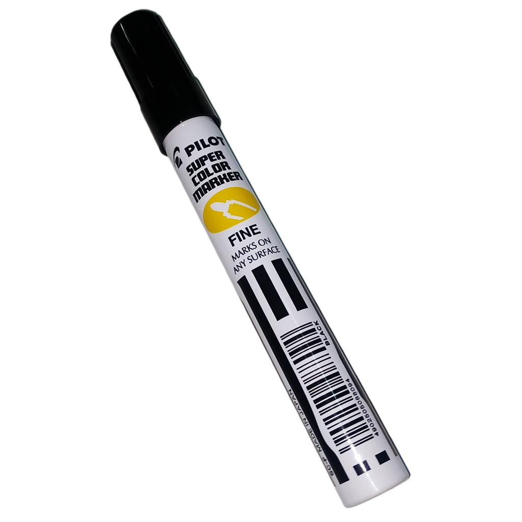 ORIGINAL PILOT PERMANENT MARKER FINE POINT ( BLACK COLOR ) REFILLABLE ...