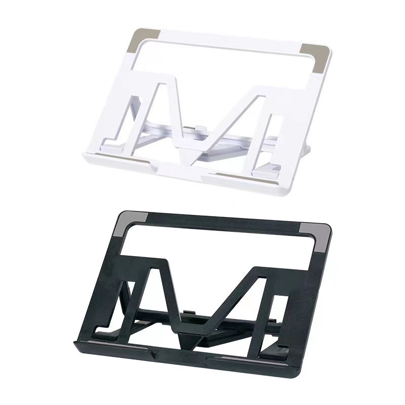 Plastic Foldable Desktop Adjustable Laptop Stand Portable MacBook Stand ...
