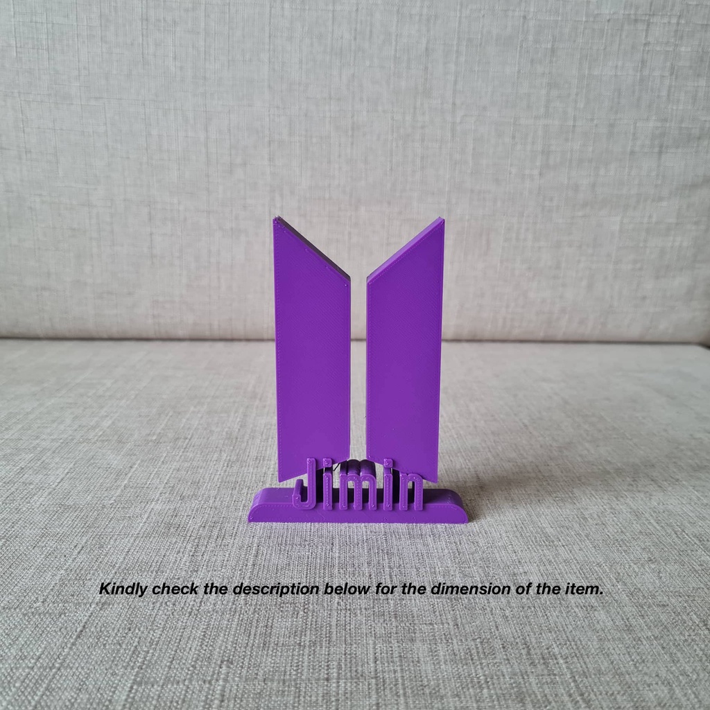 3D Printed Kpop Logo Decor (BTS Logo Jimin) | Shopee Philippines
