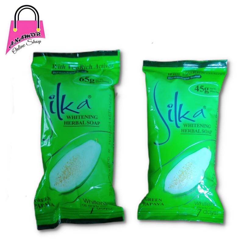 SILKA GREEN PAPAYA SOAP 65g/45g | Shopee Philippines