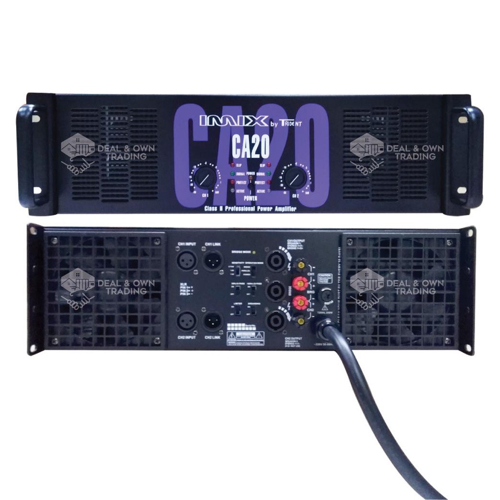 IMIX Trident CA-20 Powered Amplifier | Shopee Philippines