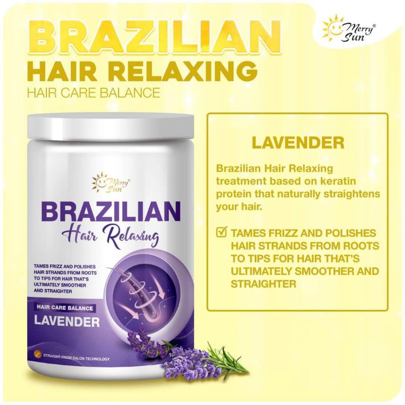 Merry sun Brazilian keratin ( hair relaxing) | Shopee Philippines