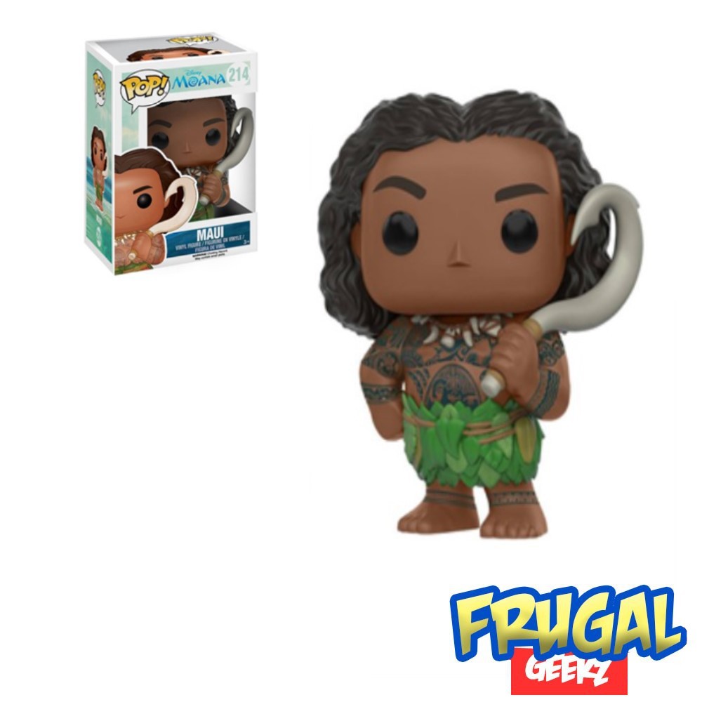 Funko Pop! Disney Moana Maui Vinyl Figure Collectible #214 | Shopee ...