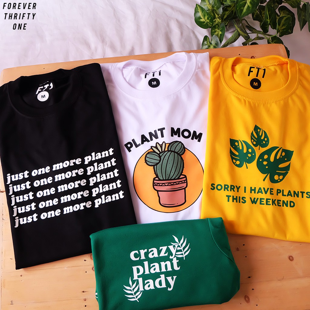 PLANTS THEMED SHIRTS PLANT Shirt Unisex Men's Women's T-shirt | Shopee ...