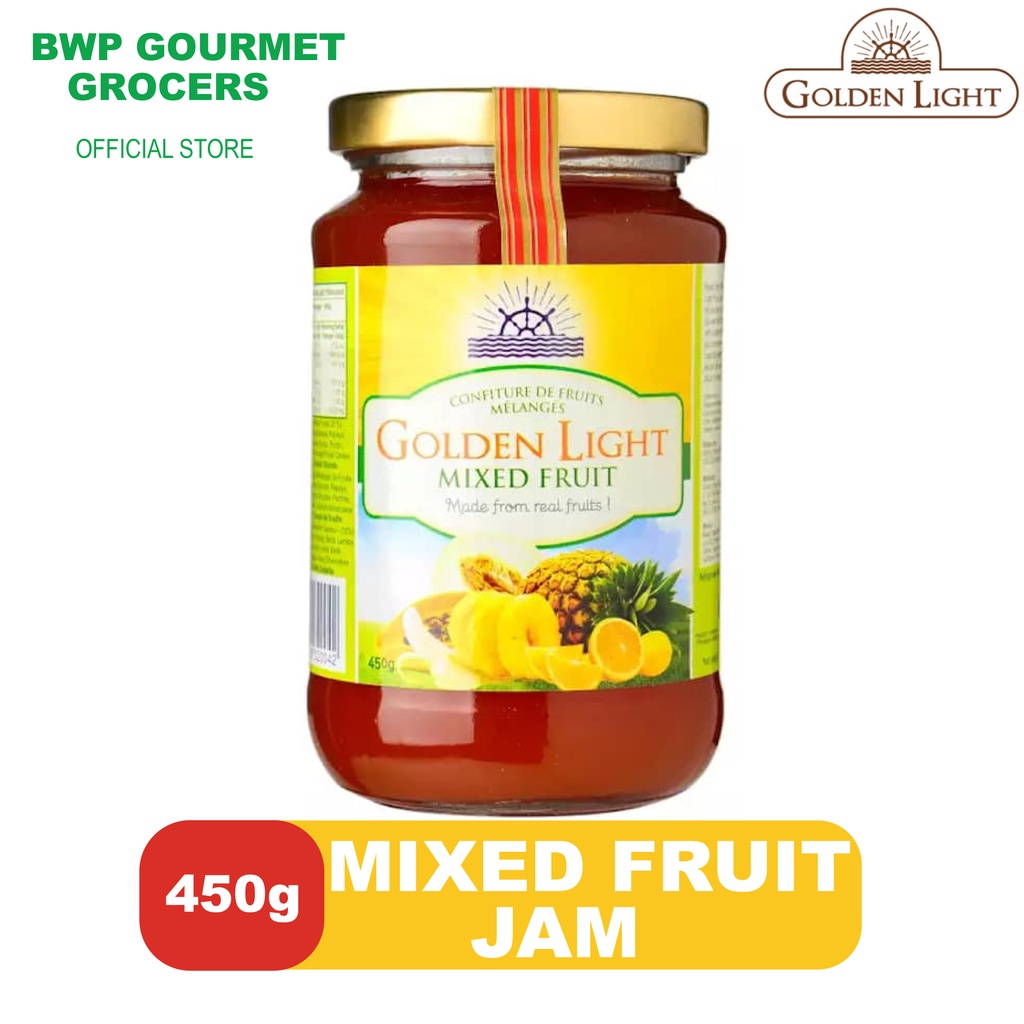 Golden Light Mixed Fruit Jam (450g) | Shopee Philippines