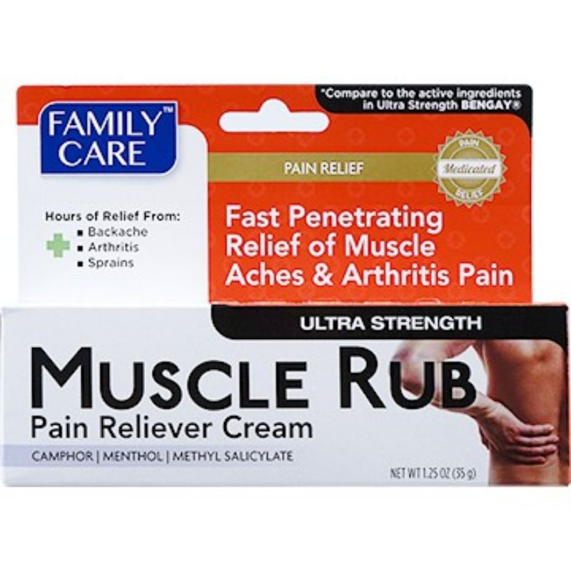 Family Care Muscle Rub Pain Reliever Cream (35g) | Shopee Philippines