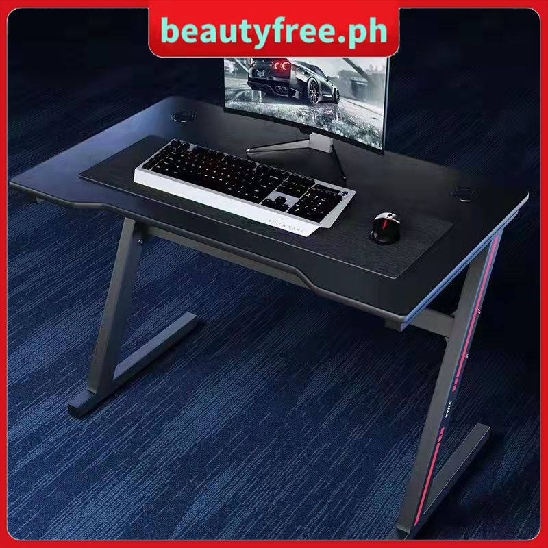 PC table Gaming Desk Modern Computer Desktop Table Home Bedroom Student ...
