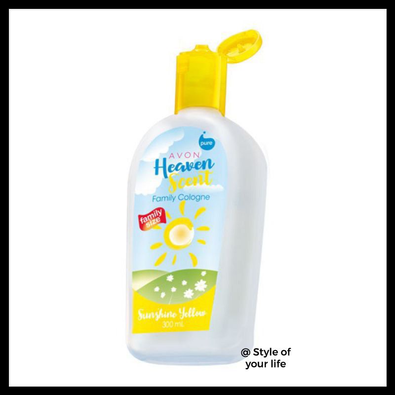 AVON HEAVEN SCENT SUNSHINE YELLOW 300ML | Shopee Philippines