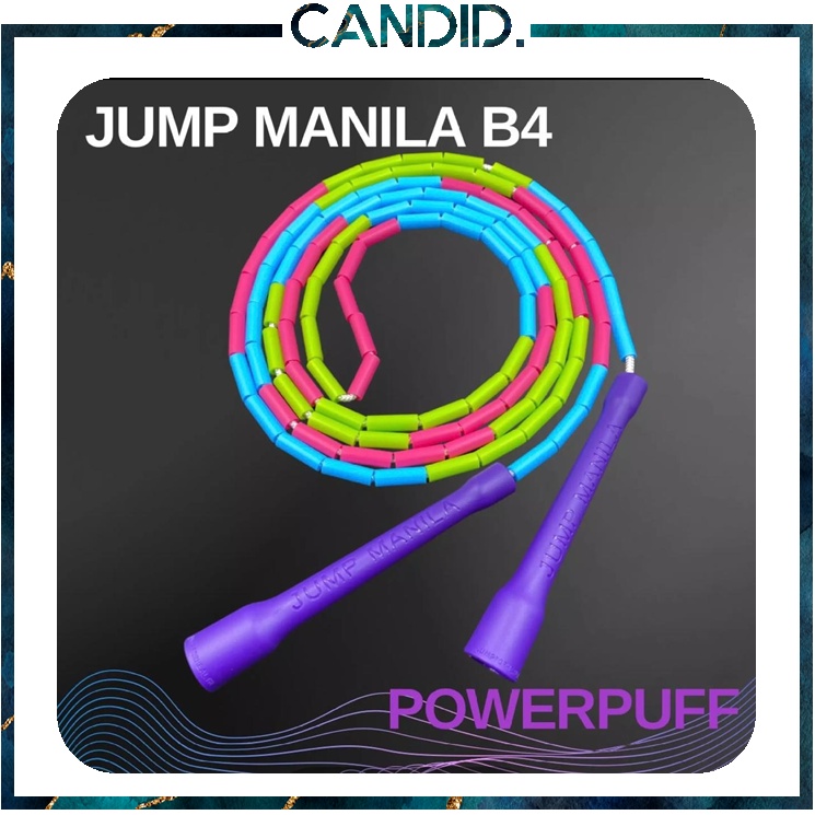 JUMP MANILA Rope B4 Beaded Jump Rope in Powerpuff | Shopee Philippines