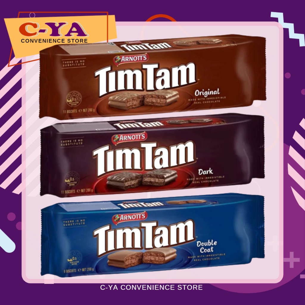 Arnott's Tim Tam Chocolate Biscuits 200g | Shopee Philippines