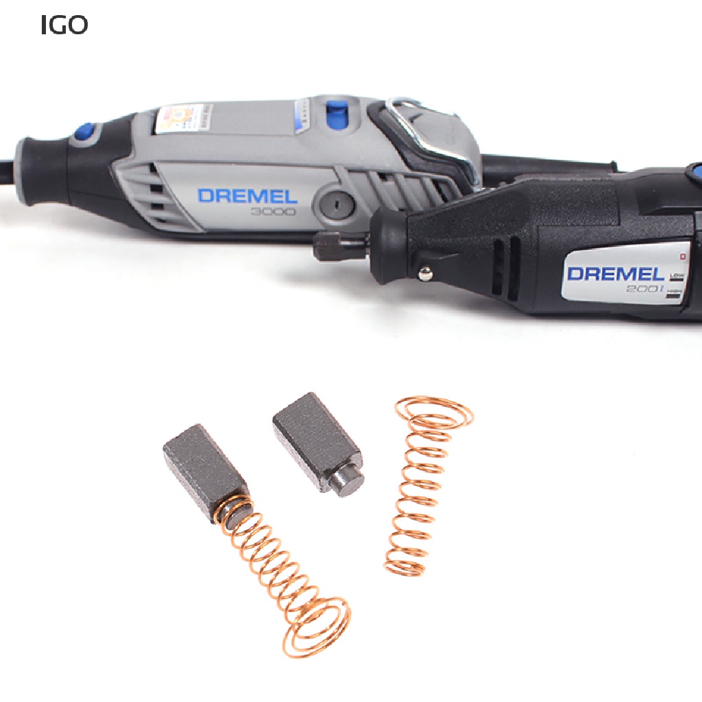 IGO 2Pcs Carbon Brush Motor For Dremel 3000 200 For Electric Rotary ...