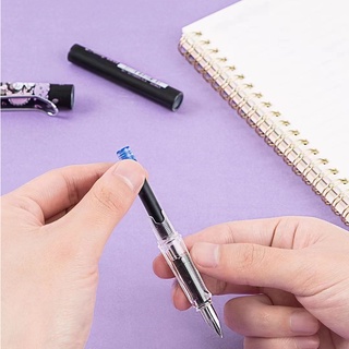 Cute kuromi erasable blue pen set cute blue pen stainless steel pen ink ...